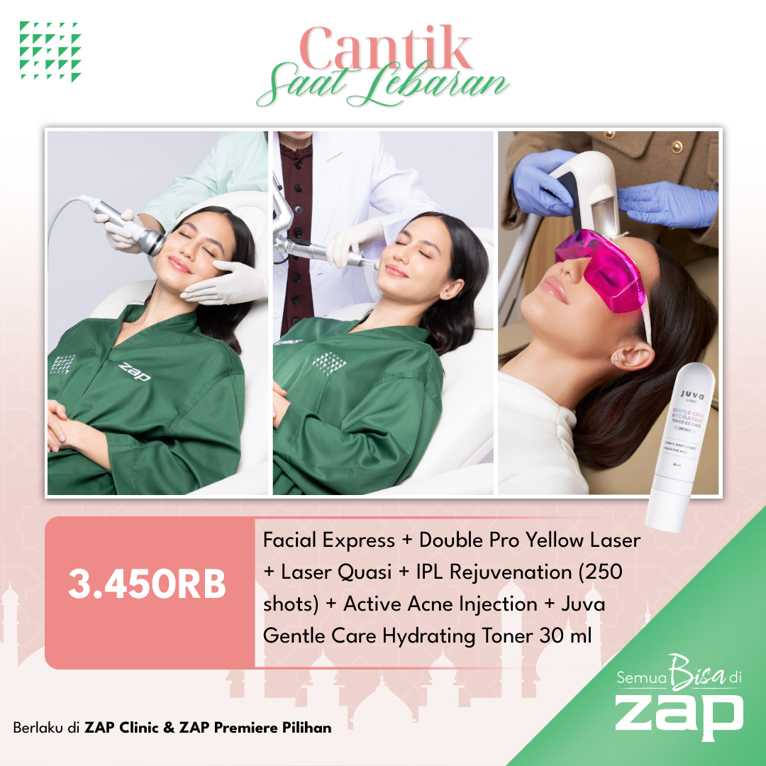Facial Express + Double Pro Yellow Laser + Laser Quasi Long Pulsed Acn